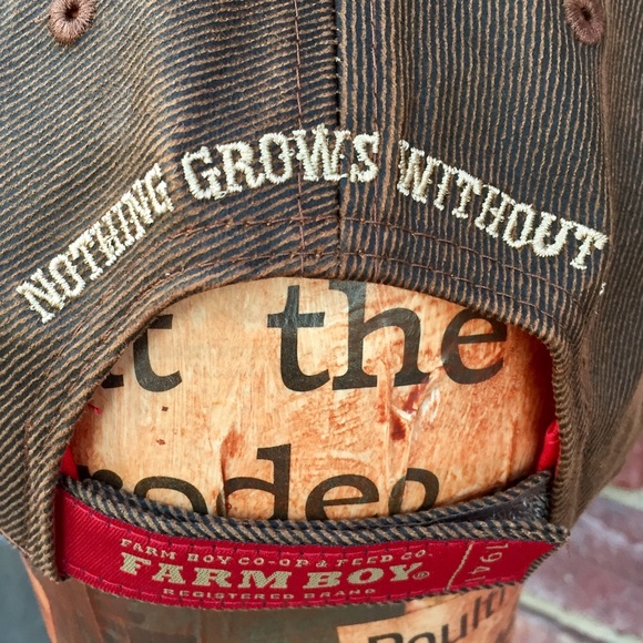 Farm Boy Brand | Accessories | Mens Farm Boy Brand Brown Freedom Flag ...